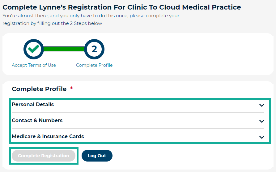 Logging into the Patient Portal