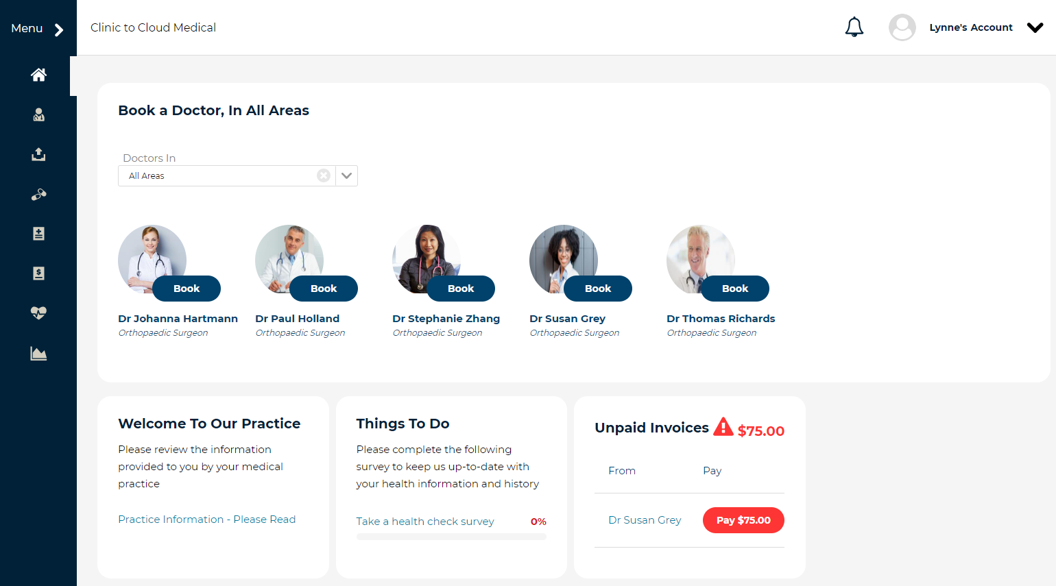 Logging into the Patient Portal