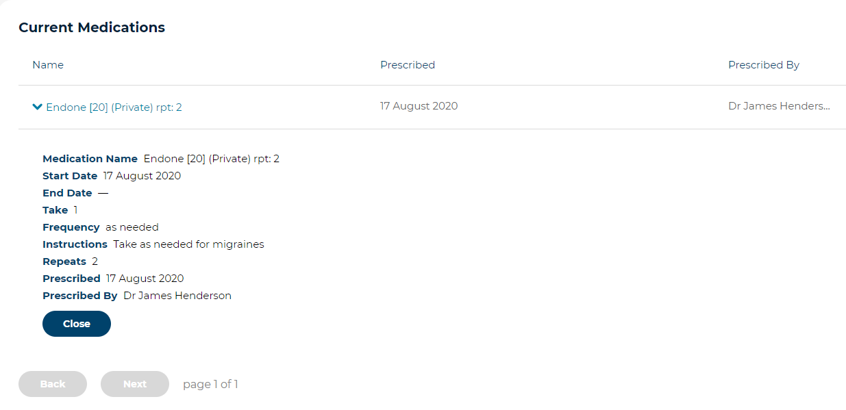 Viewing Clinical Information